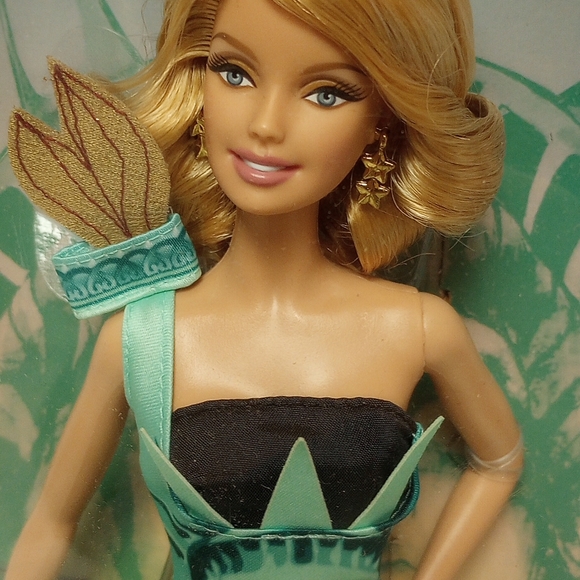 Mattel | Other | Barbie Statue Of Liberty Doll | Poshmark